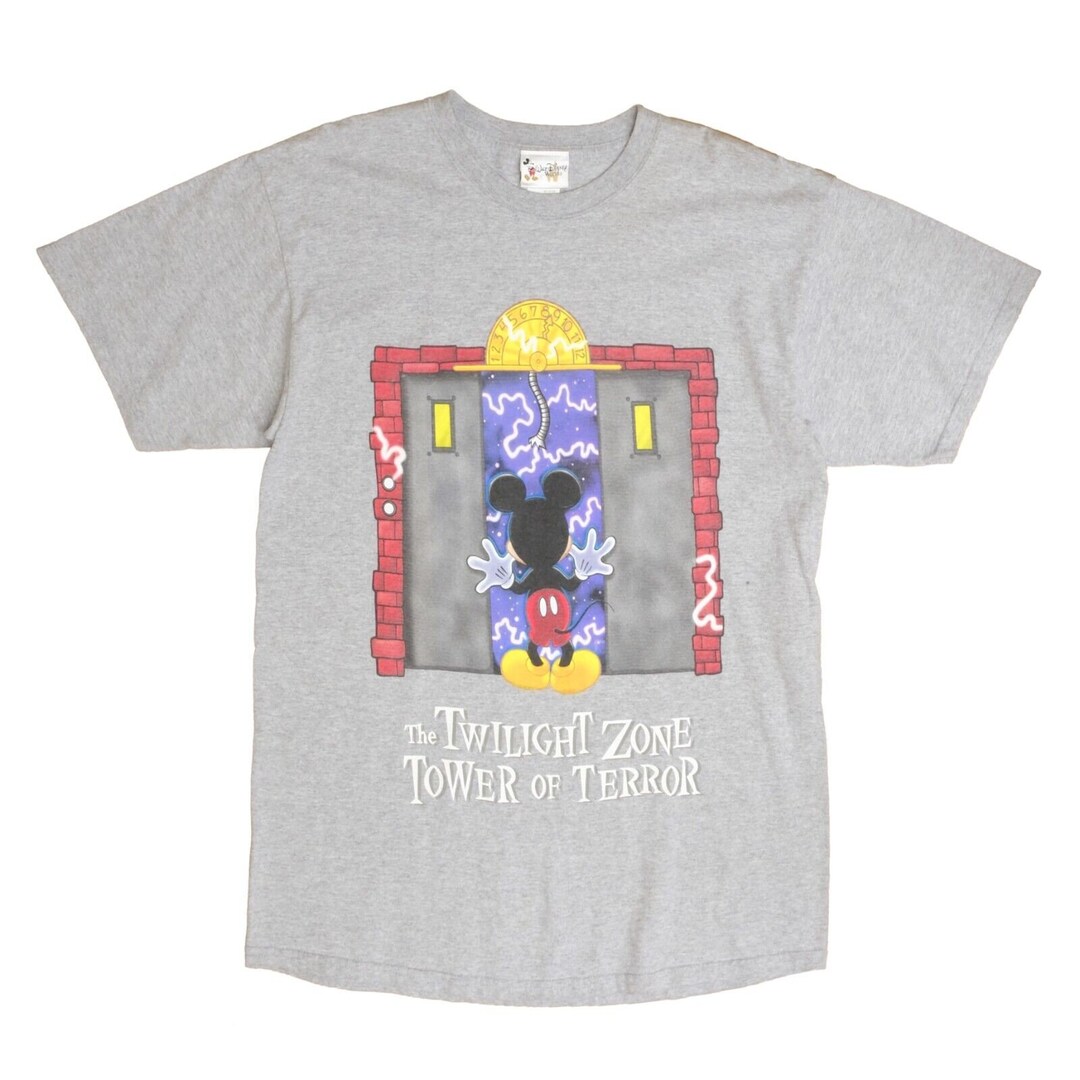 Vintage Mickey Mouse Twilight Zone Tower of Terror Disney T-shirt Size ...