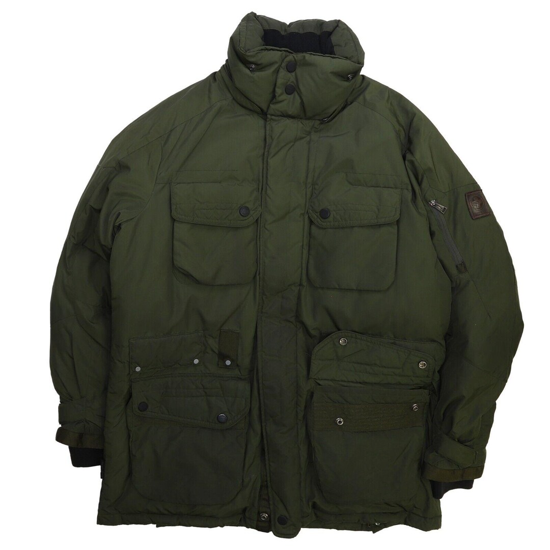 Ralph Lauren RLX Parka Coat Jacket Size Medium Green Down Insulated - Etsy