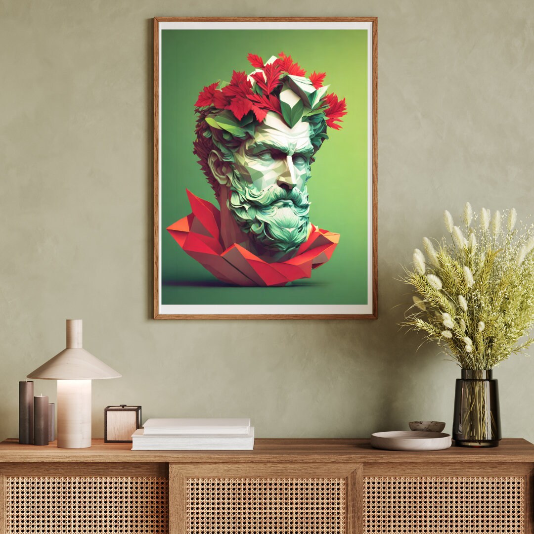 Surreal Cubism AI Generated Wall Art - Etsy