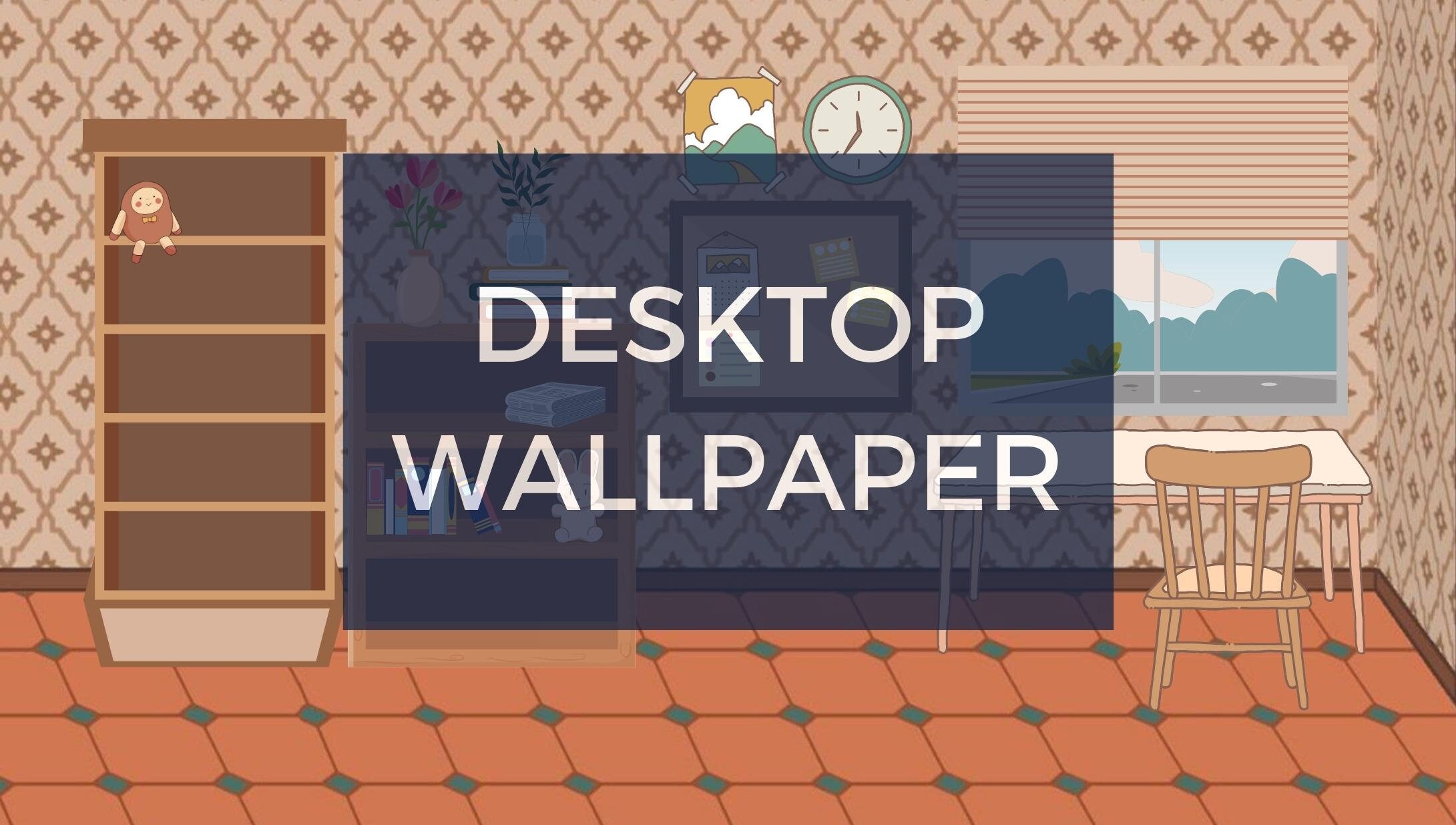 Cute Landscape Desktop Wallpaper - Etsy