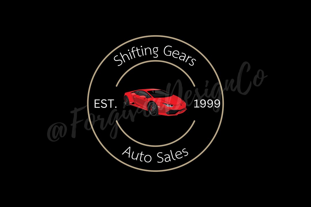 Car Dealership Logo Canva Template, Editable Template, Auto Sales ...