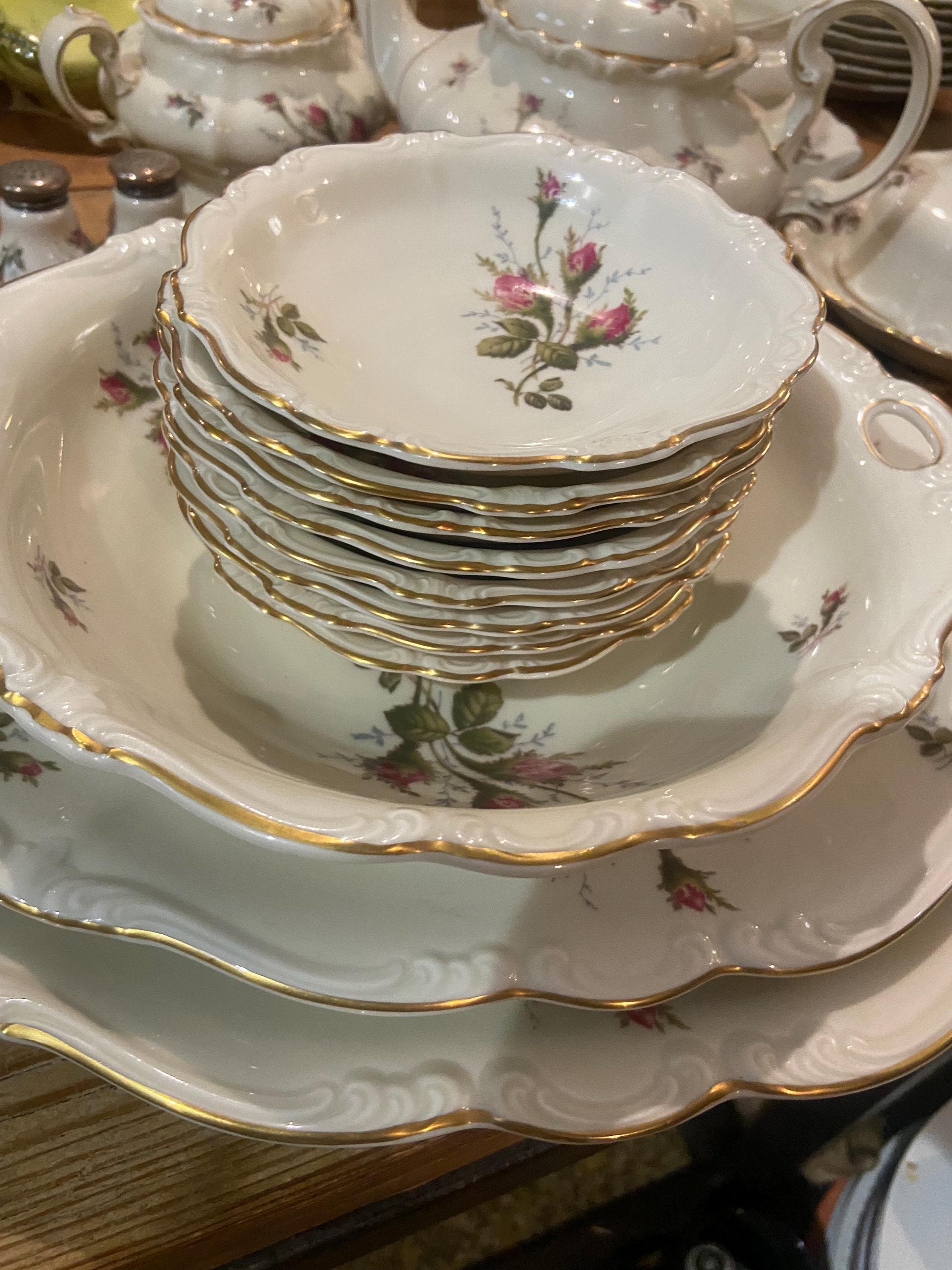 Rosenthal China 79 Piece Dinnerware Including Eight Settings - Etsy