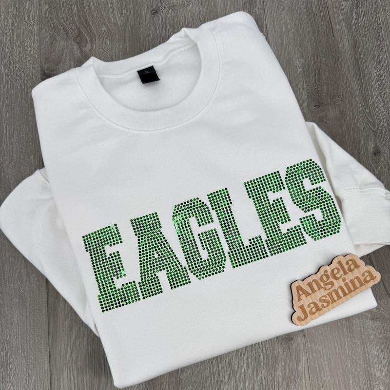 Custom Spangle Sweatshirt - Etsy