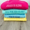 All for His Glory T-shirt, Embroidered Christian Based Clothing, Faith ...
