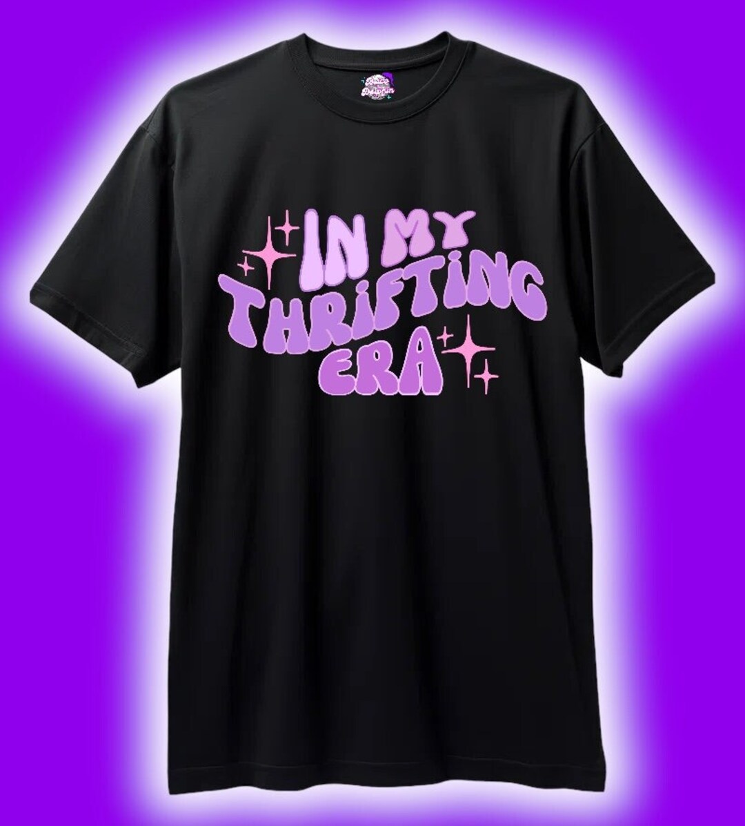 THRIFTING ERA TEE | Cute Graphic T Shirt | Thrift Shopping Shirt ...