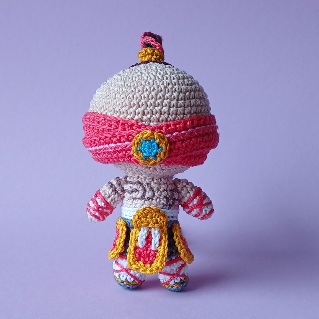 HANDMADE PLUSHIE* Blind Monk - Etsy