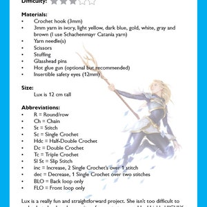 Light Mage - Crochet Amigurumi Pattern - Etsy