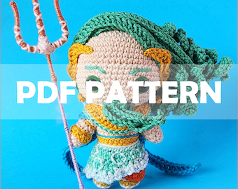 Greek Mythology, Tinysprite PDF Pattern Englishusa, Medusa, Zeus ...