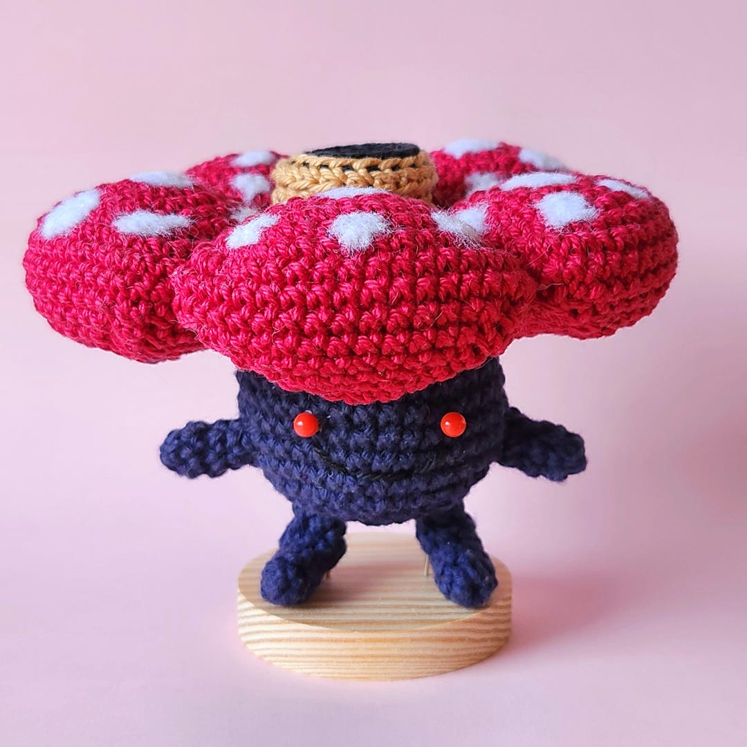 HANDMADE PLUSHIE* Vile Flower - Etsy