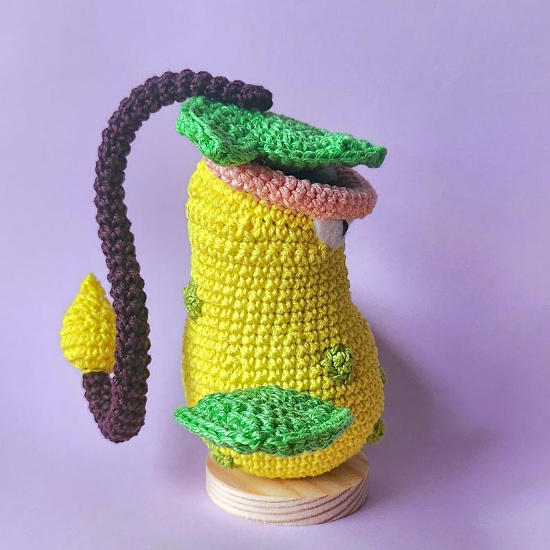Pitcher Plant - Crochet Amigurumi Pattern - Etsy