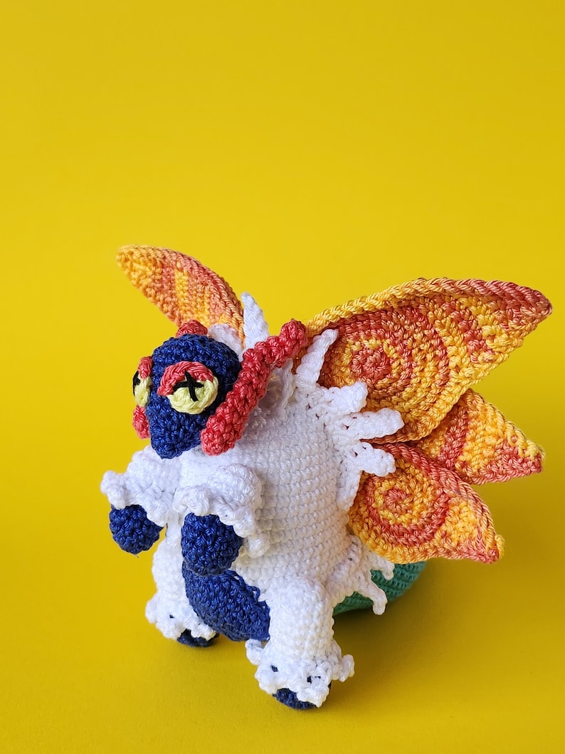 Fuzzy Moth Crochet Amigurumi Pattern - Etsy