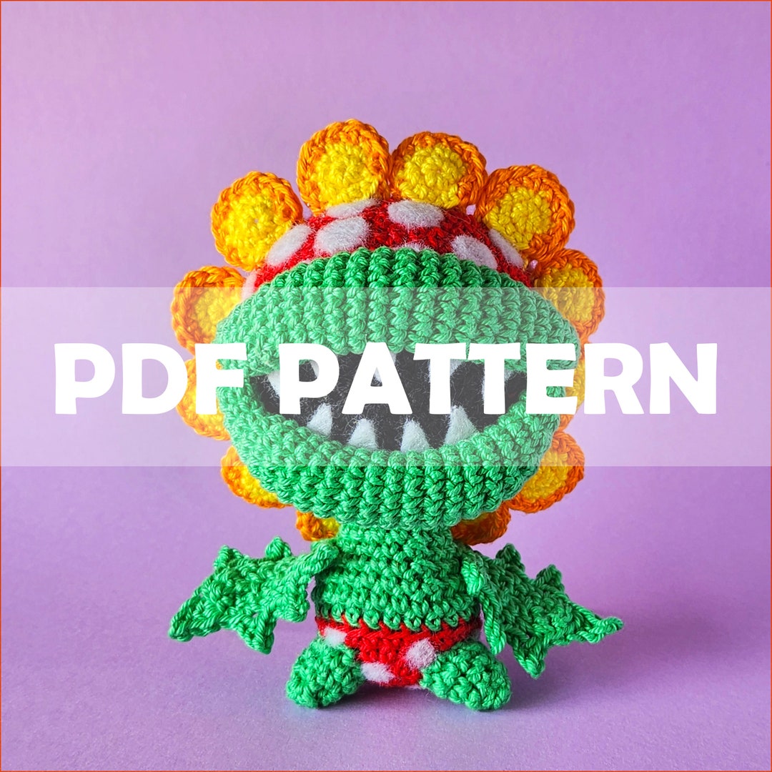Hungry Flower - Crochet Amigurumi Pattern - Etsy