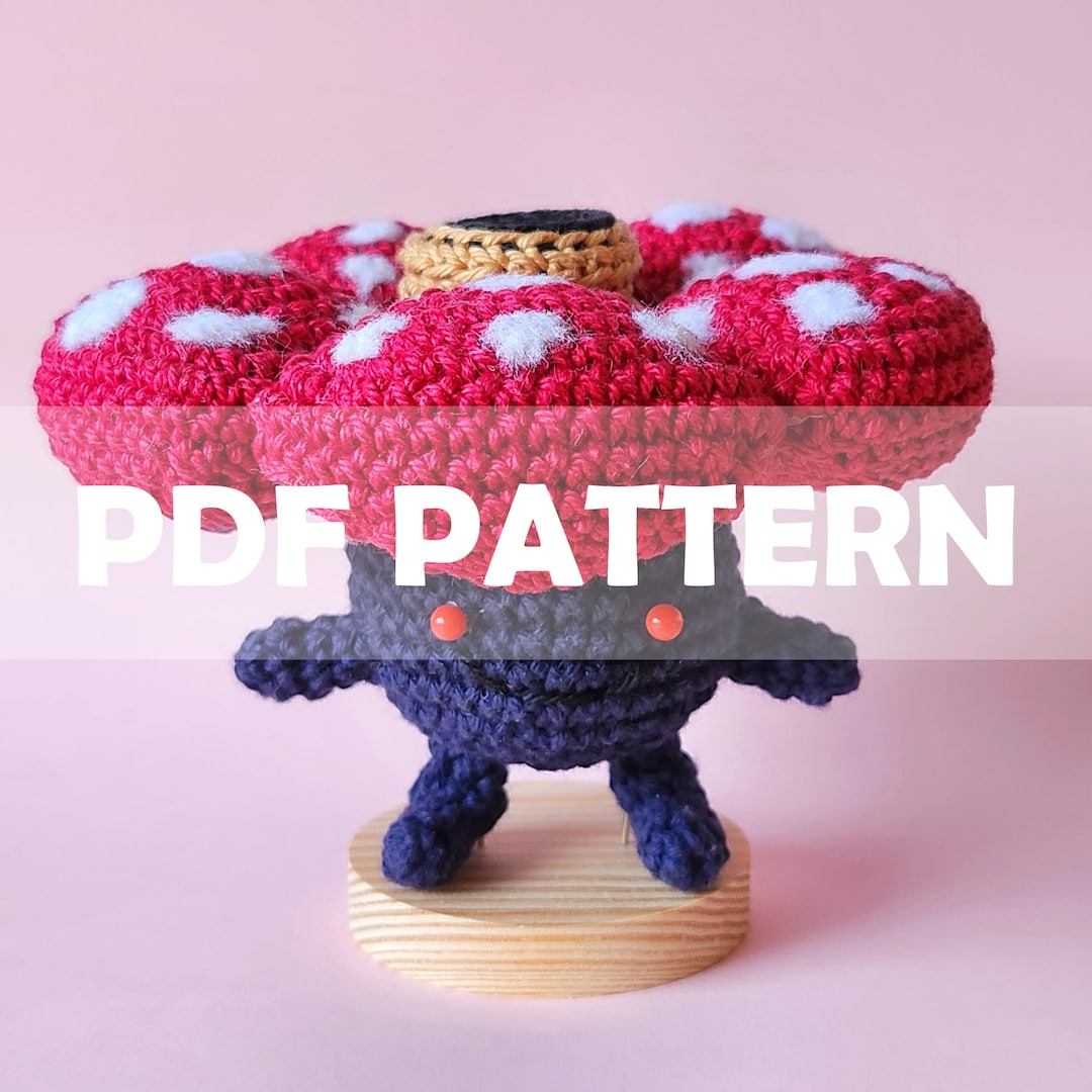 Vile Flower - Crochet Amigurumi Pattern - Etsy