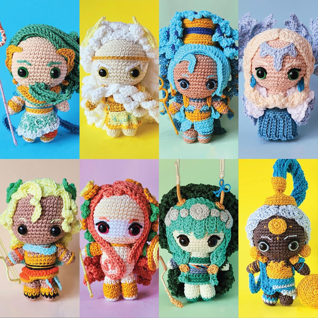 HANDMADE PLUSHIE* Olympian Gods Vol.1 - Etsy