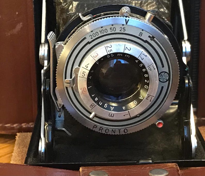 Vintage Agfa Isolette V Folding Camera – Made in Germany, 1950s – With ...