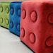 LEGO CUBE POUF ! | 35cm X35cm | Many Colors | Lego-shaped Pouffes ...