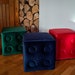 LEGO CUBE POUF ! | 35cm X35cm | Many Colors | Lego-shaped Pouffes ...