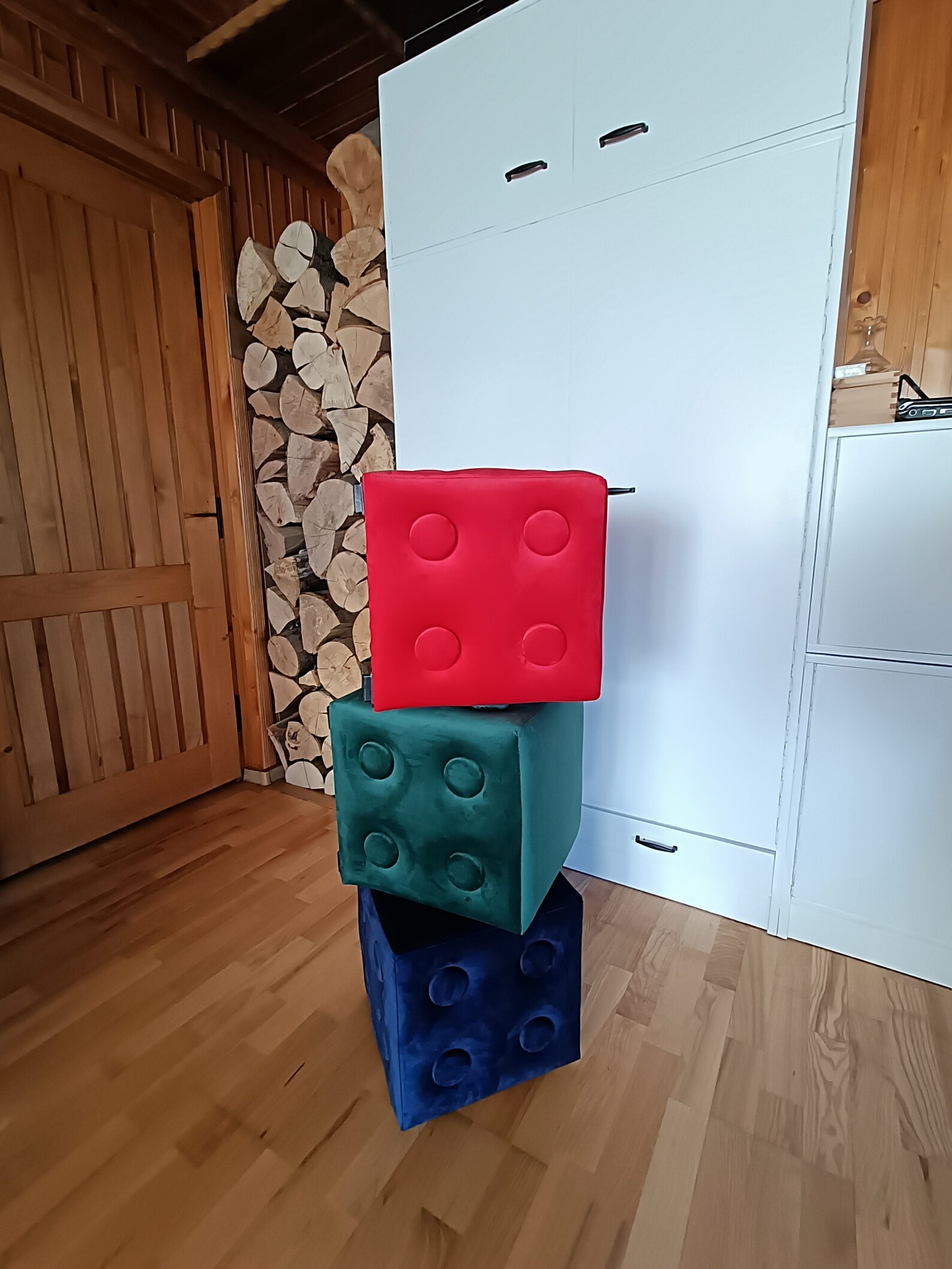 LEGO CUBE POUF 35cm X35cm Many Colors Lego-shaped Pouffes Upholstered ...