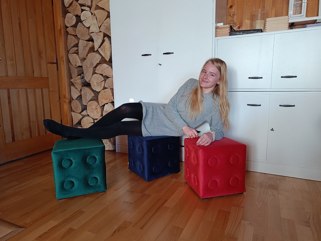 LEGO CUBE POUF ! | 35cm X35cm | Many Colors | Lego-shaped Pouffes ...