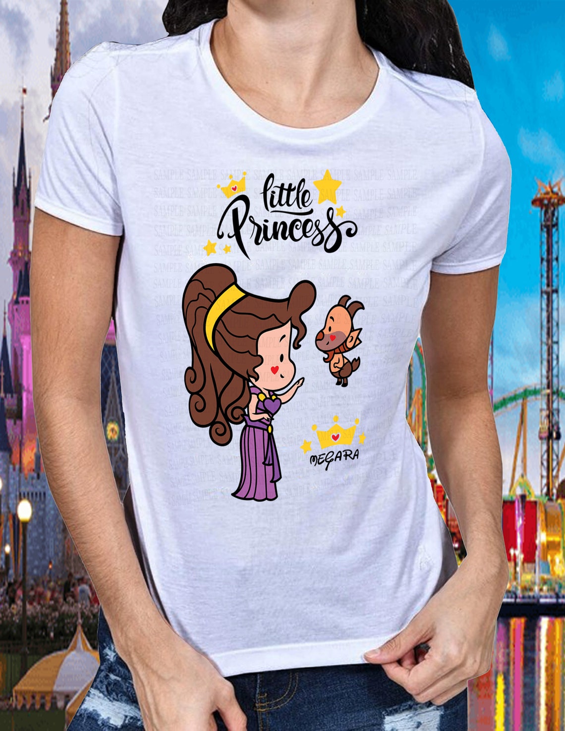 Little Princess Megara Svg Megara Vector Megara Clipart - Etsy