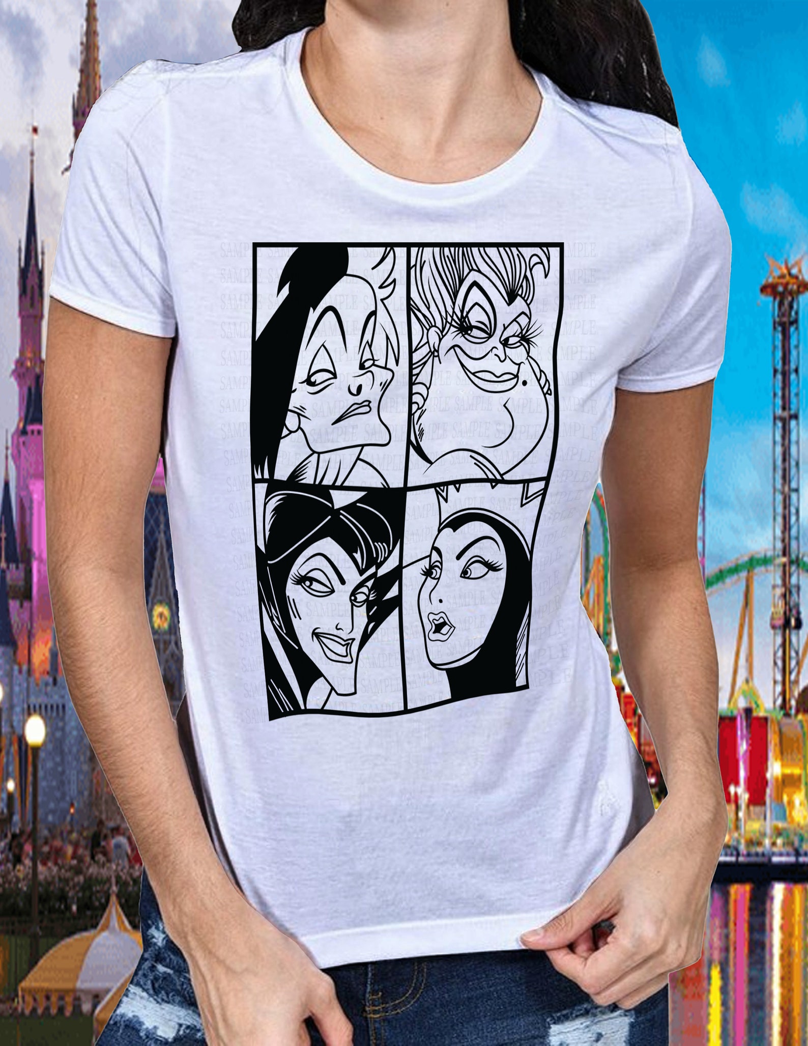 Villain Svg Villains Faces Svg Version 2 Villain Face - Etsy