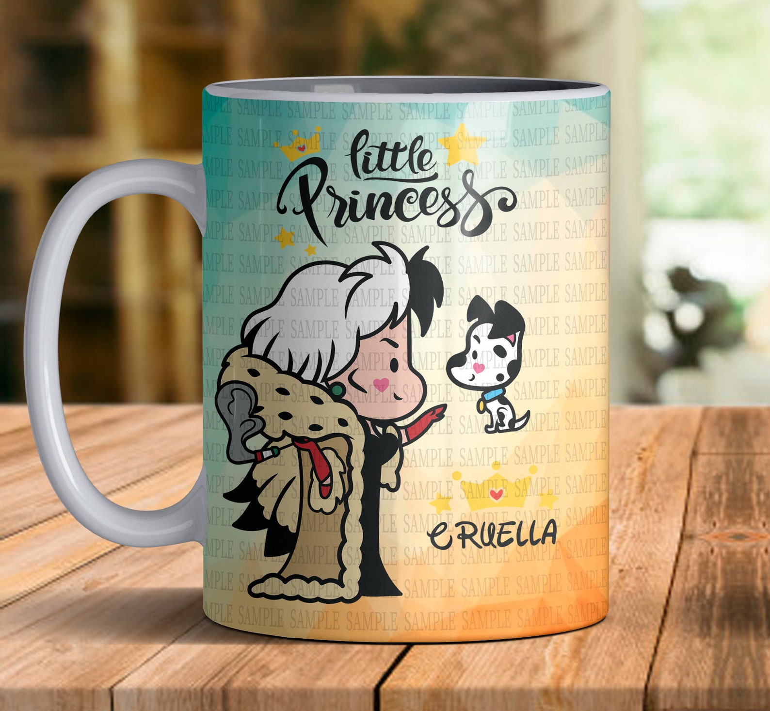Little Princess Cruella Svg - Cruella Vector - Cruella Clipart ...