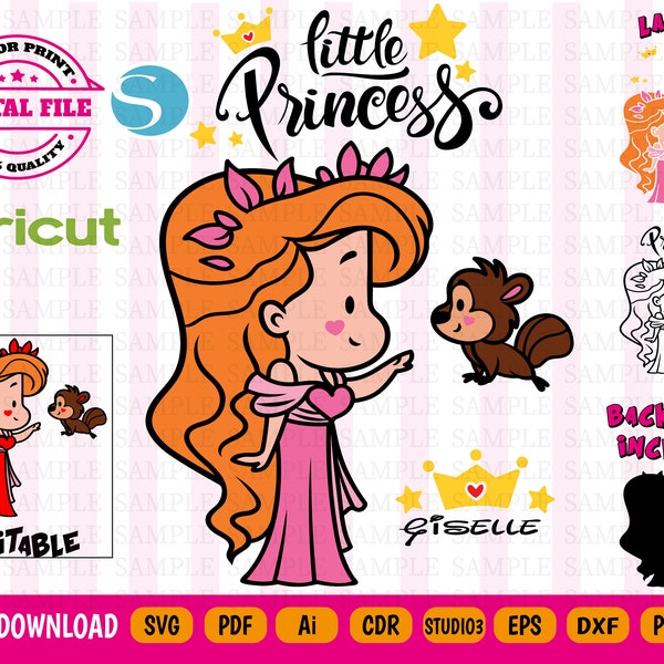 Giselle Princess Png - Etsy