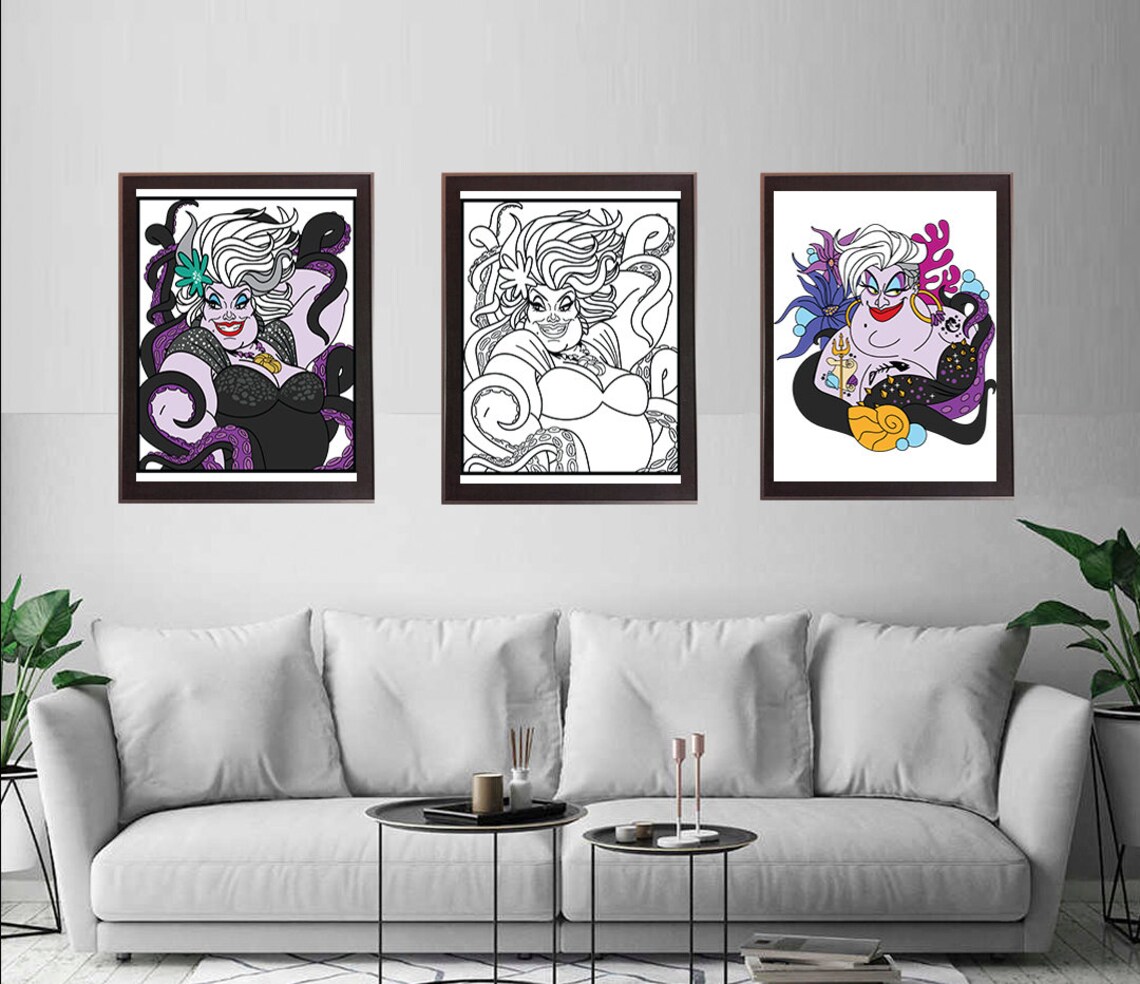 Ursula Svg V 2 in 1 - Ursula Clipart - Ursula Png - Ursula Vector 9 ...