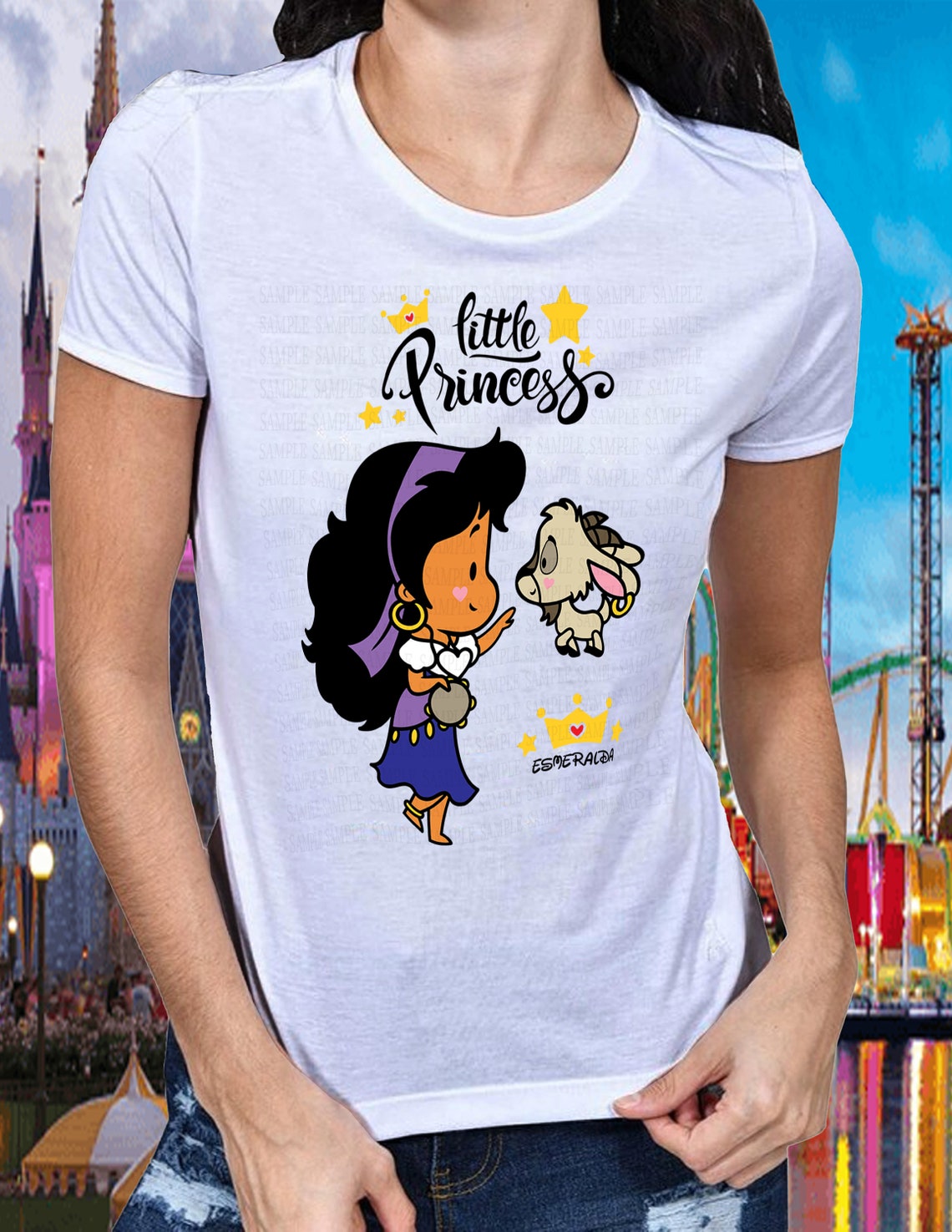 Little Princess Esmeralda Svg - Esmeralda Clipart - Esmeralda Svg ...