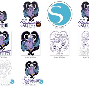 Ursula Svg Ursula Clipart Ursula Png Ursula Vector 9 - Etsy