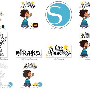 Little Princess Maribel Svg - Maribel Clipart - Encanto Svg - Maribel ...