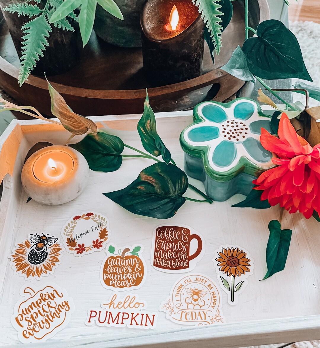 Hello Fall Sticker Set - Etsy