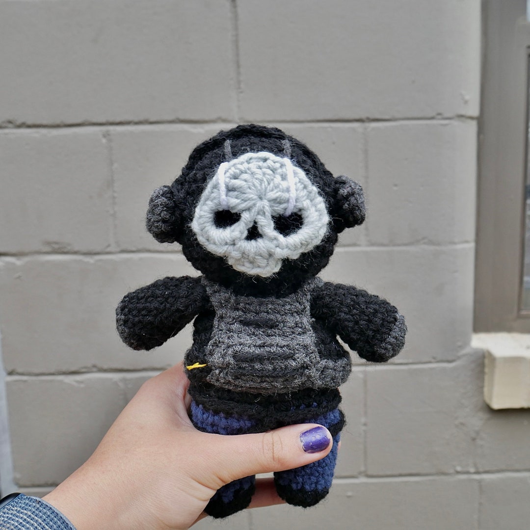 Crochet Call of Duty MWII Simon Ghost Riley Plushie Made to Order - Etsy
