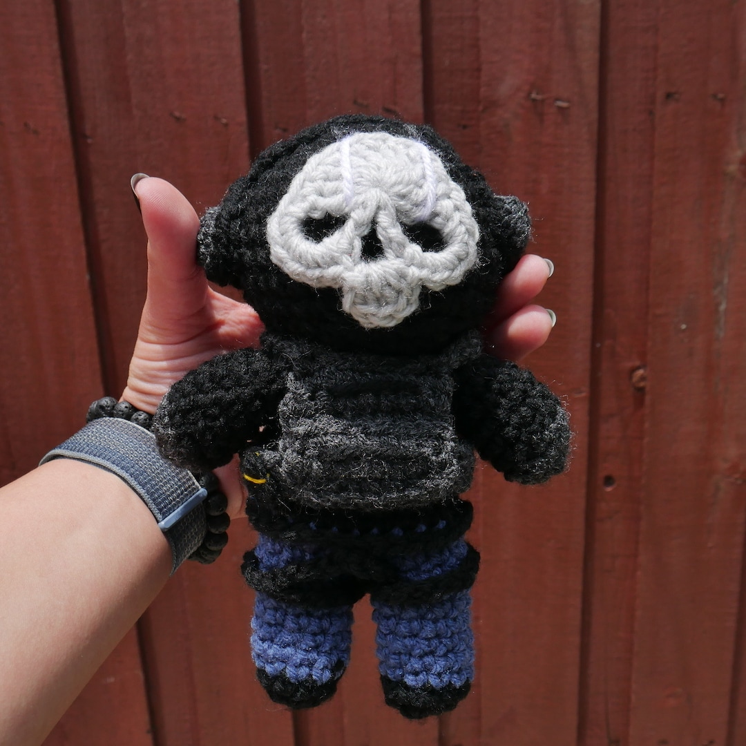Crochet Call of Duty MWII Simon Ghost Riley Plushie Made to Order ...
