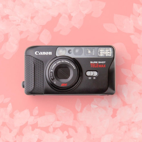 Vintage Canon Sure Shot Tele 80 35mm Point and Click Film - Etsy