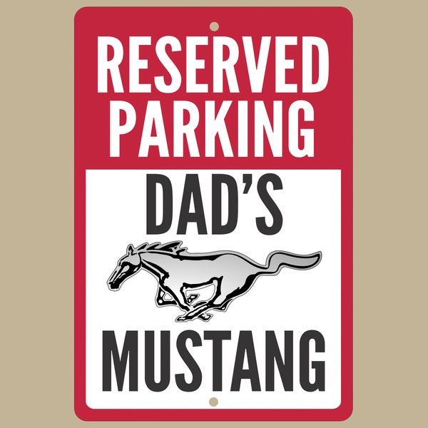 Mustang Garage Sign - Etsy