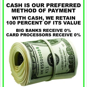 Cash is King Novelty Sign, Money Wall Decor, Financial Advisor Gift ...