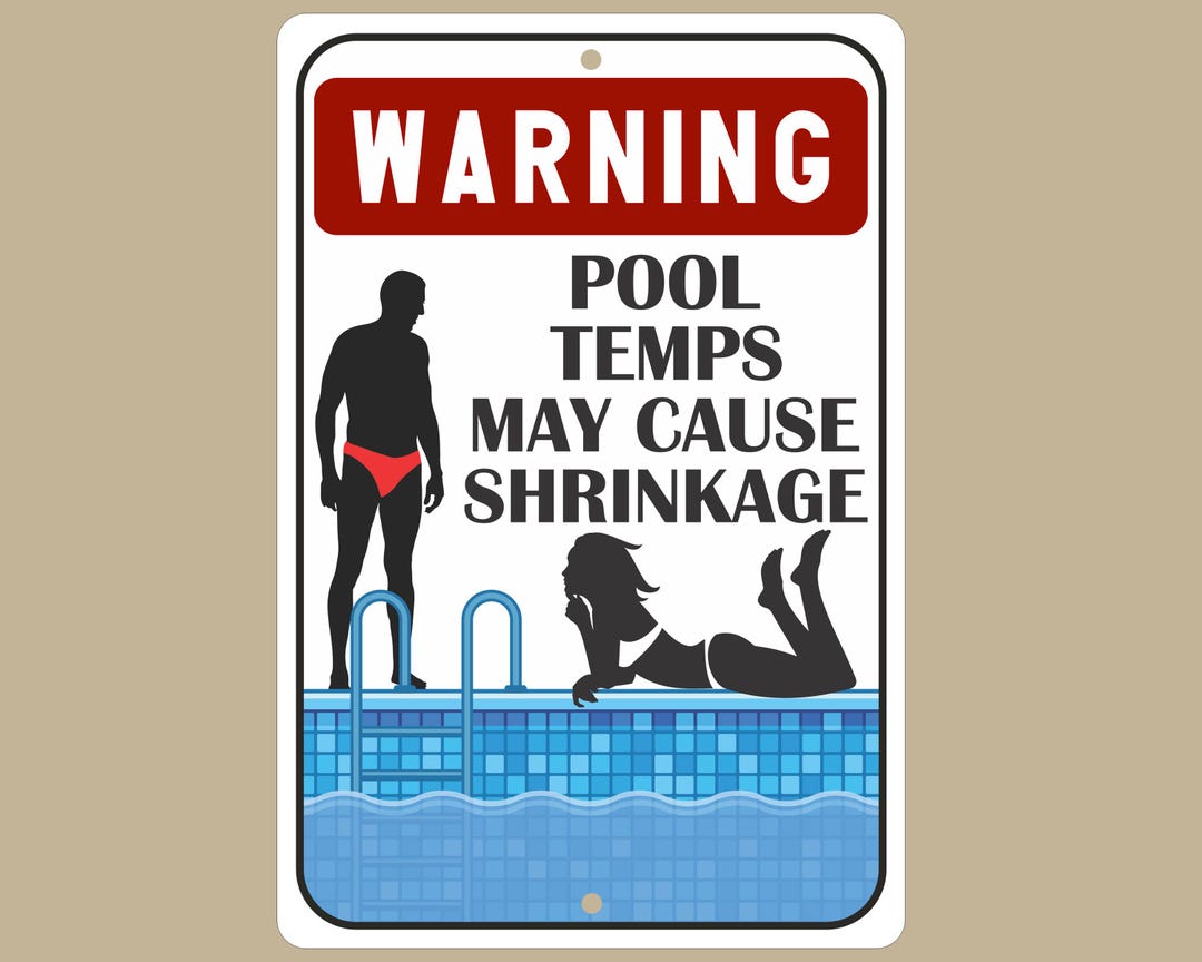 Novelty Swimming Pool Sign, Pool Decor, Outdoor Pool Sign, Swim Sign ...