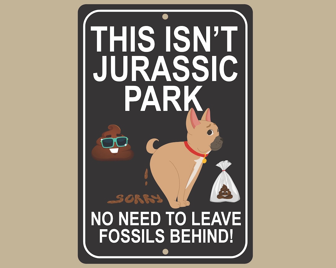 Pick up Dog Poop Sign: Funny Dog Cleaning Decor, 8x12 Aluminum - Etsy