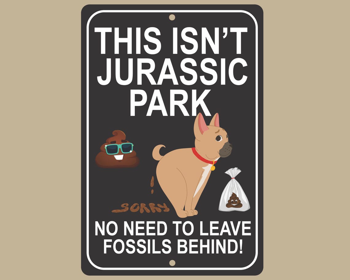 Pick up Dog Poop Sign: Funny Dog Cleaning Decor, 8x12 Aluminum - Etsy