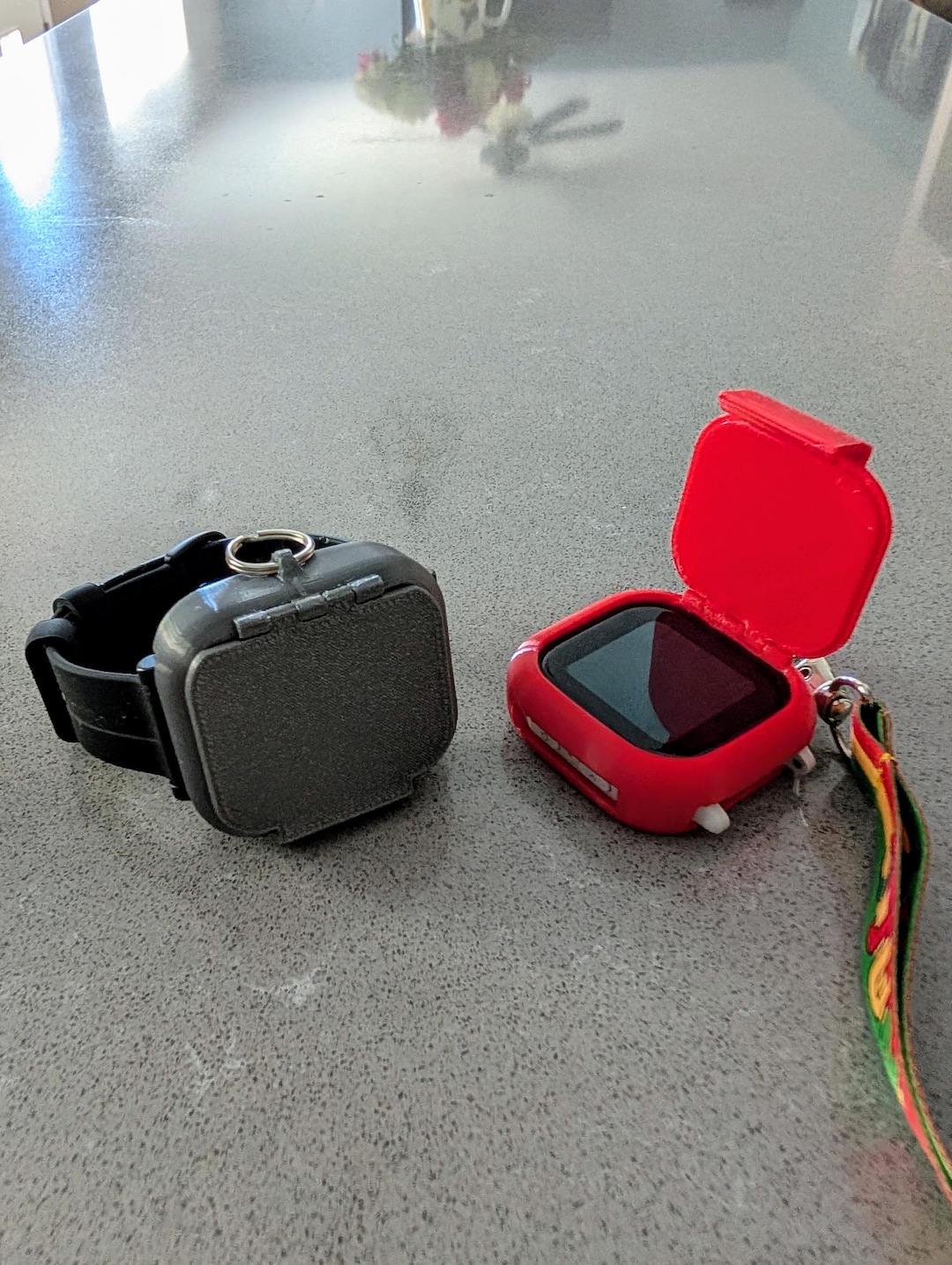 Gizmo 3 Smart Watch Case With Flip Screen Cover and Lanyard Attachment ...