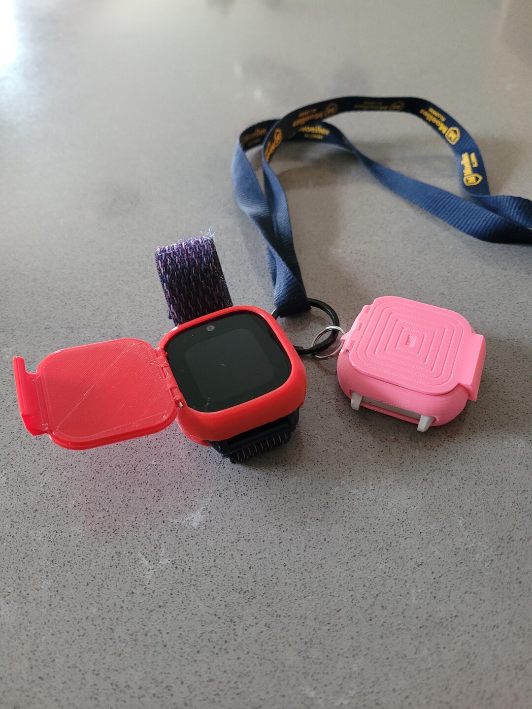 Gizmo 3 Smart Watch Case With Flip Screen Cover and Lanyard Attachment ...