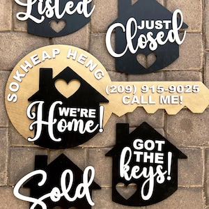 Interchangeable REALTOR Key Prop, REALTOR Key Sign, Sold Sign for ...