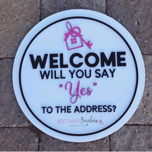 Realtor Open House Door Hanger Sign for Realtor Open House - Etsy