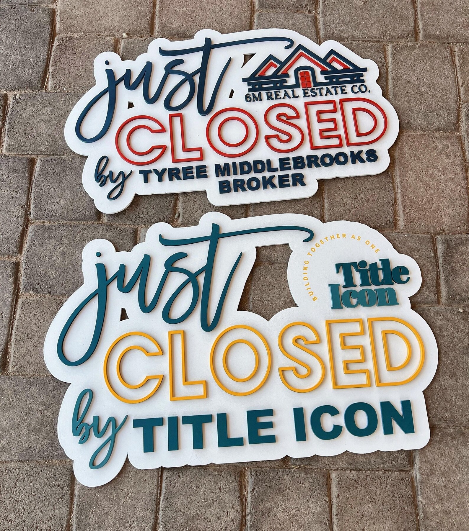 Just Closed Real Estate Photo Prop and Sign for Realtors, Social Media ...