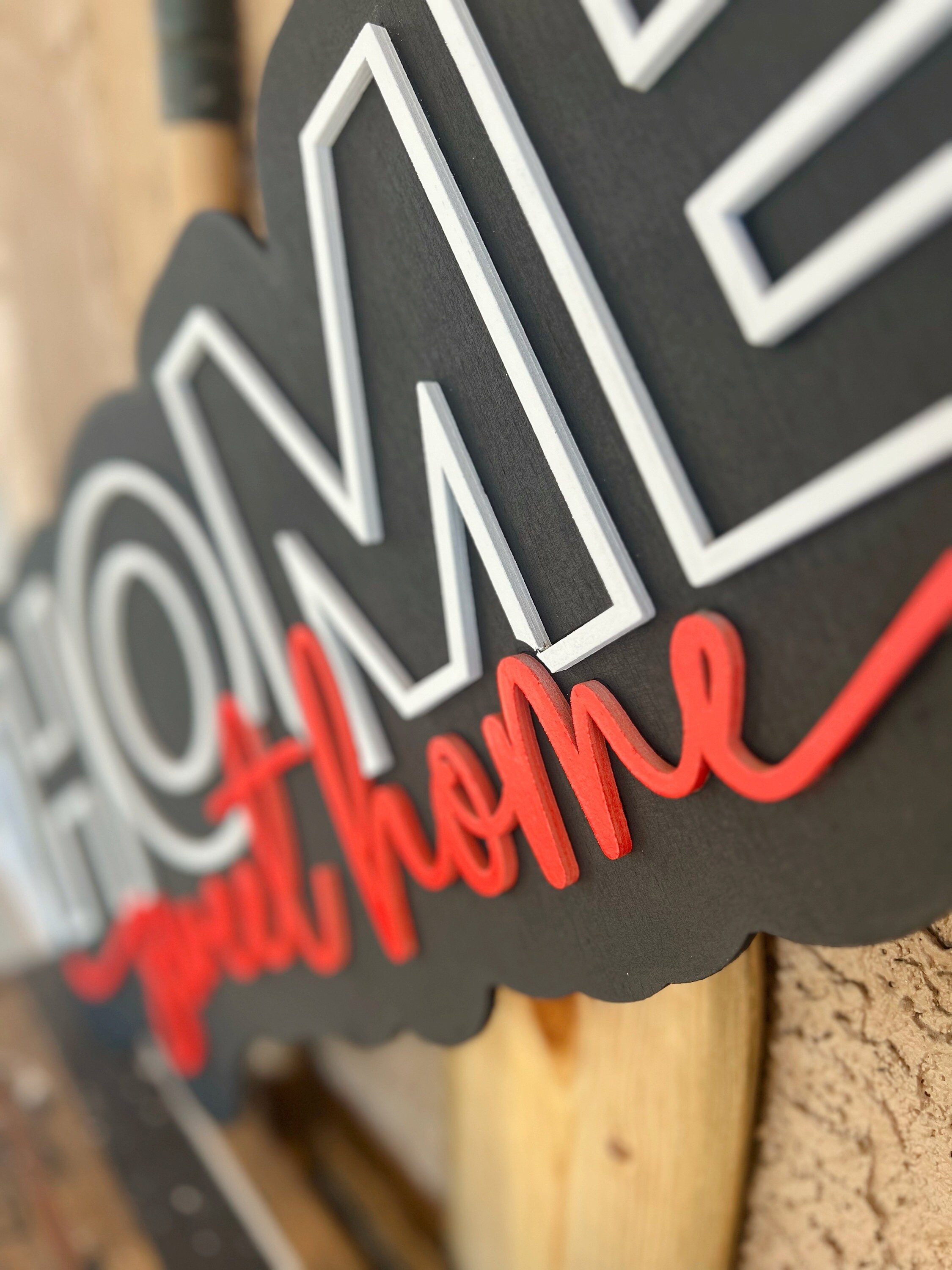 Home Sweet Home Closing Day Photo Prop, Social Media Marketing Sign for ...