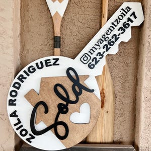 Interchangeable REALTOR Key Prop, REALTOR Key Sign, Sold Sign for ...