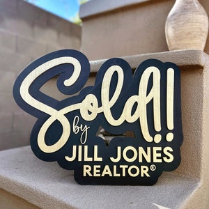 Sold Sign for Realtors, Closing Day Social Media Photo Prop, Real ...