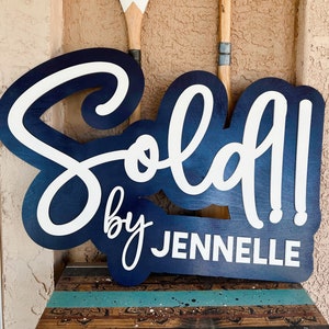 Sold Sign for Realtors Closing Day Social Media Photo Prop - Etsy