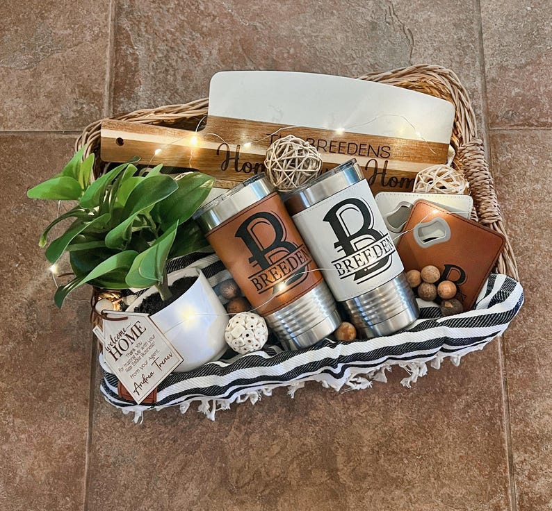 Housewarming Realtor Closing Gift Basket, Gift Basket for New Home ...